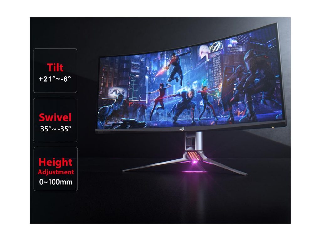 ASUS ROG Swift PG35VQ 35" Ultra-WQHD LED Backlit Curved Gaming Monitor ...
